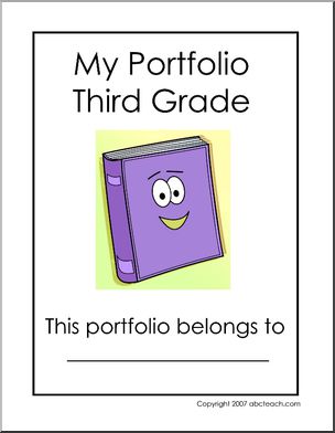 Portfolio Cover: Second Grade – Abcteach