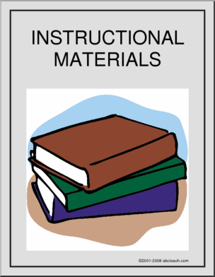 Portfolio Cover: Instructional Materials – Abcteach
