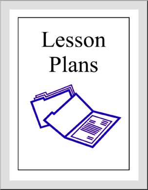 Portfolio Cover: Lesson Plans – Abcteach