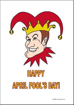 Poster: Happy April Fool’s Day – Abcteach