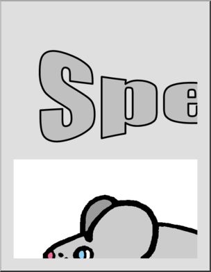 Large Poster: Speak Softly! – Abcteach