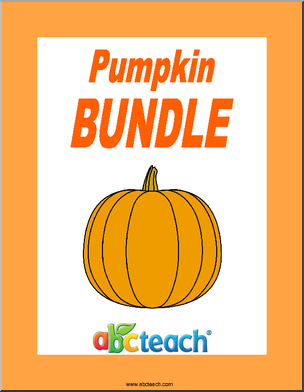 Exclusive October Pumpkin Bundle (48 pages) – Abcteach