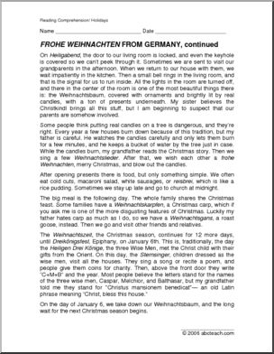 The Santa Claus Story – flashcards Rebus – Abcteach