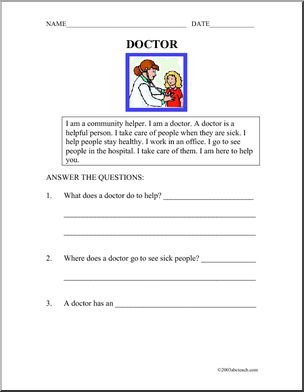 Community Helpers: The Tools of a Librarian (primary) – Abcteach