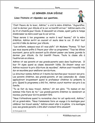 French: La musique; une opinion – Abcteach