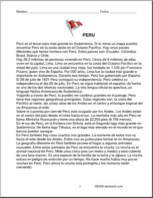 Spanish: ComprensiÃ›n de Lectura – Bach (elementaria/secundaria) – Abcteach