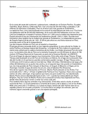Spanish: ComprensiÃ›n de lectura: PerË™ 2 (elementaria/secundaria ...