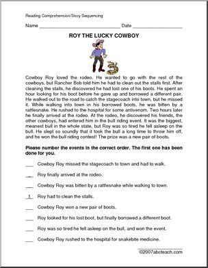 Cowboy/Rodeo Theme – Abcteach