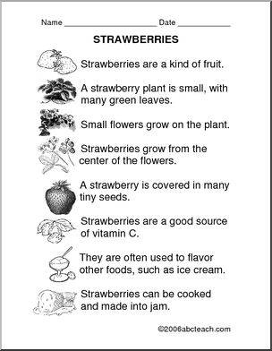 Cloze Sentences: Nouns (1) – Abcteach
