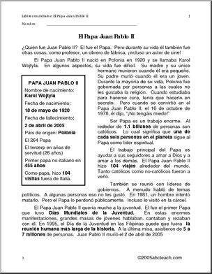Spanish: ComprensiÃ›n de texto – El tiempo para niveles avanzados ...