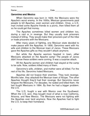 Report Planner: Native Americans – Abcteach