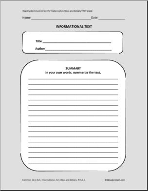 Informational Text – Abcteach