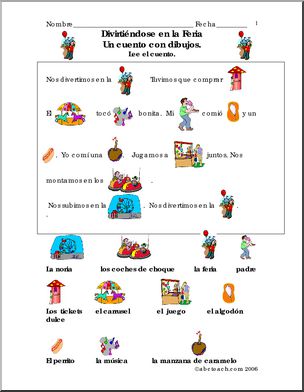 Spanish Rebus – Abcteach