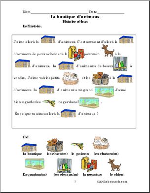 French Rebus – Abcteach