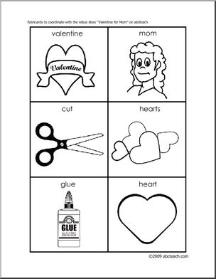 Writing Paper: Valentine with Arrow (upper elem) – Abcteach