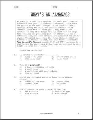 Reference Skills (elem/upper elem) Worksheets – Abcteach