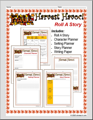 Roll A Story: Harvest Havoc! – Abcteach
