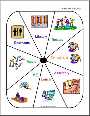 Where Are We? Room Chart 36 – Abcteach