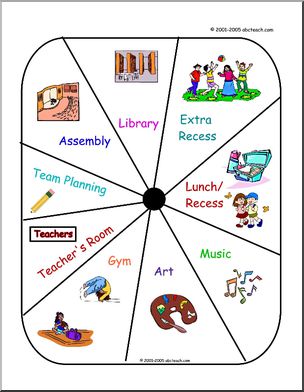 Where are we? Room Chart 9 – Abcteach