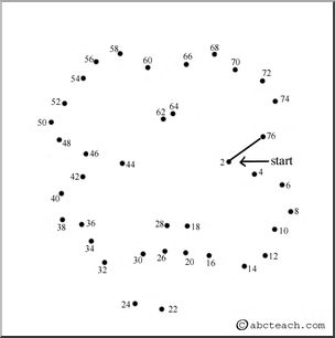 Dot to Dot: Shamrock (abc) – Abcteach