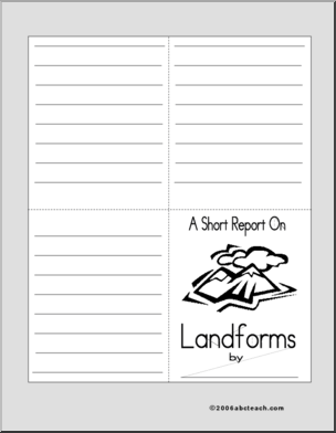 Worksheets: Landforms (elem/upper elem) – Abcteach