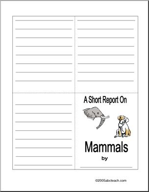 Report Form: Mammals (color) – Abcteach