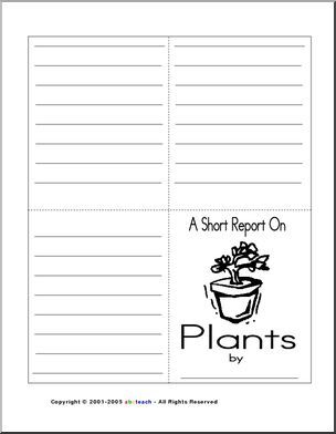Report Form: Plants – Abcteach