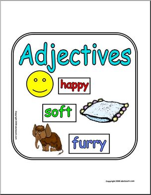 Sign: Adjectives – Abcteach