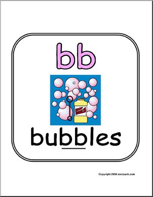 Sign: Double Consonants – bb – Abcteach