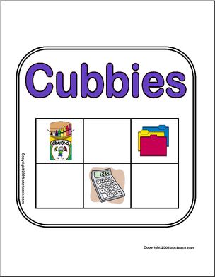 Center Sign: Manipulatives – Abcteach