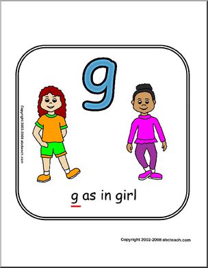 Gg Beginning Sounds – Abcteach