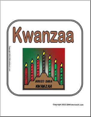 Writing Prompt: Concepts of Kwanzaa – Abcteach