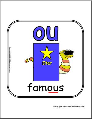 Sign: Vowel Sound OU – Abcteach