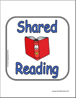 Sign: Shared Reading – Abcteach