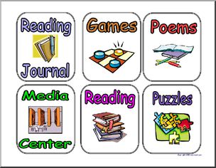 Small Signs: (set 20) – Abcteach