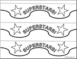 Bulletin Board: Superstar -Complete Set – Abcteach