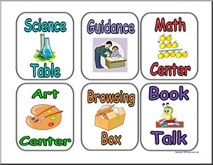 Small Signs: (set 20) – Abcteach