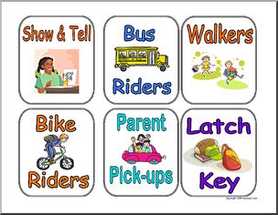 Small Signs (set 8) – Abcteach