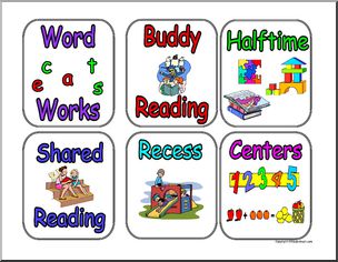 Small Signs: (set 26) – Abcteach