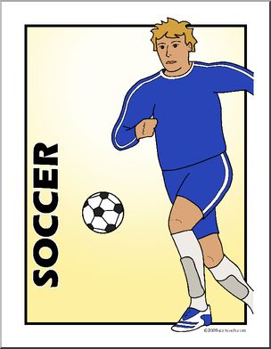 Poster: Sports – Soccer (color) – Abcteach