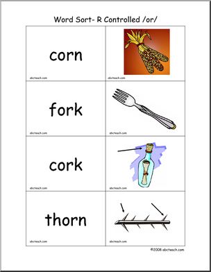 Word Family Word Sorts – Abcteach