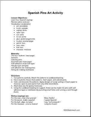 Spanish: Dichos – Abcteach