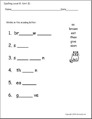 Level K Units – Abcteach