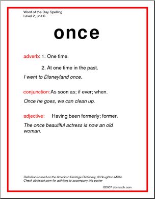 Spelling Level 2, unit 6 (elementary) – Abcteach