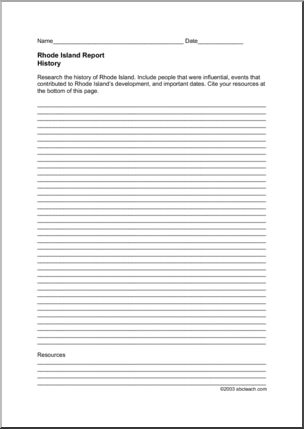 Report Form: Rhode Island – Abcteach