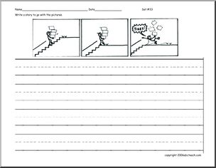 Picture Prompts: Skateboard (primary) – Abcteach