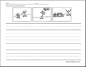 Mixed Up Sentences (4 easy words)’ Cut and Paste – Abcteach