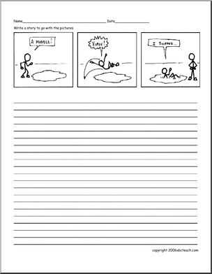 Picture Prompt Stories – Abcteach