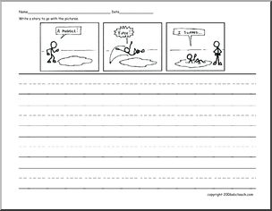 Picture Prompt Stories – Abcteach