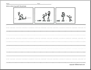 Picture Prompts: Flower (primary) – Abcteach